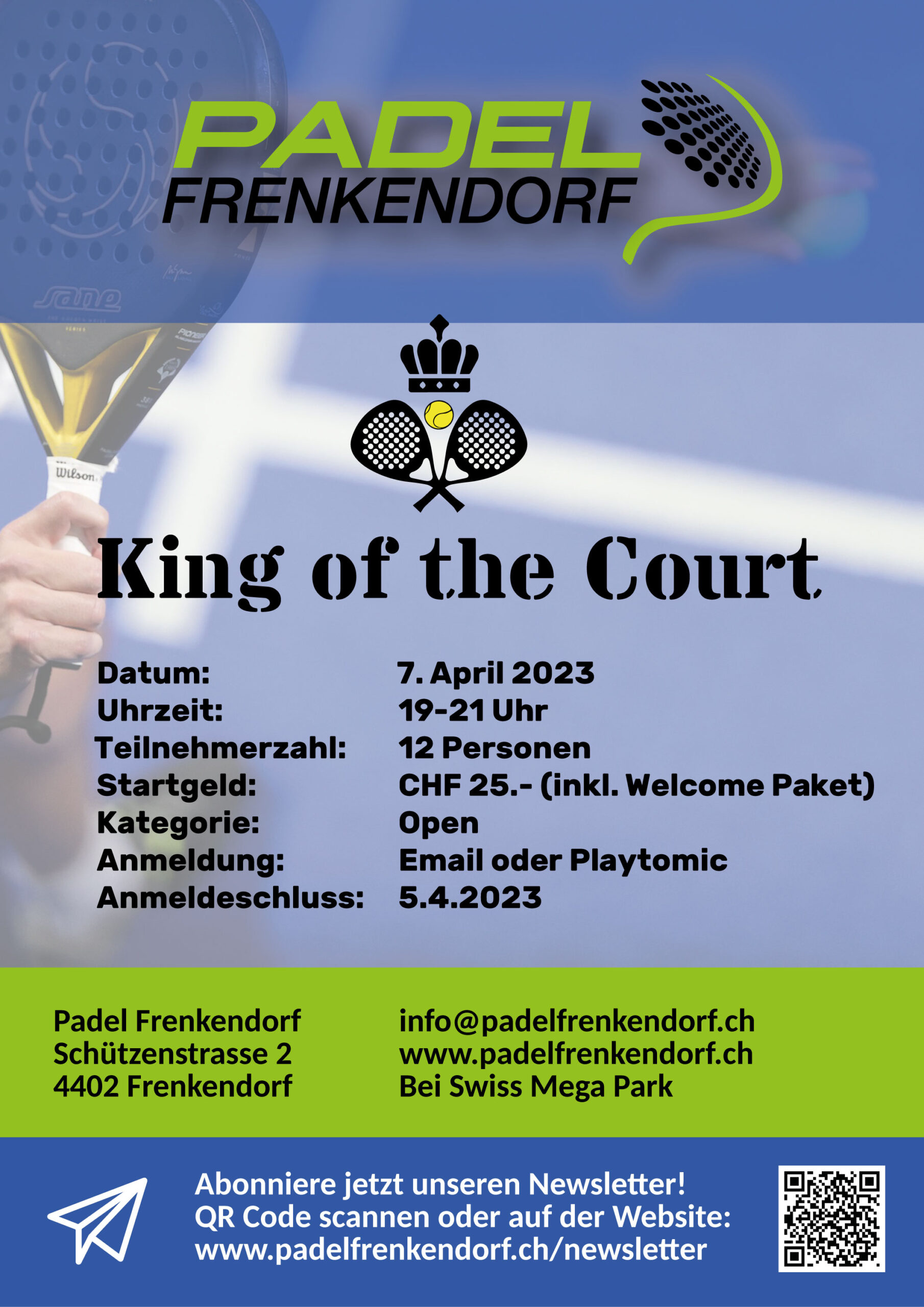 Padel Frenkendorf – Ihr Padel Court in Ihrer Region Basel